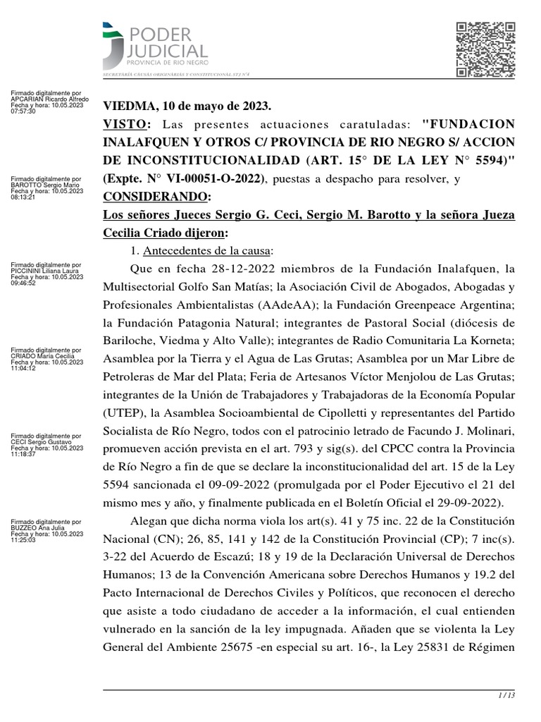 Inconstitucionalidad de la Ley 3308 | PDF | Ley procesal | Constitución