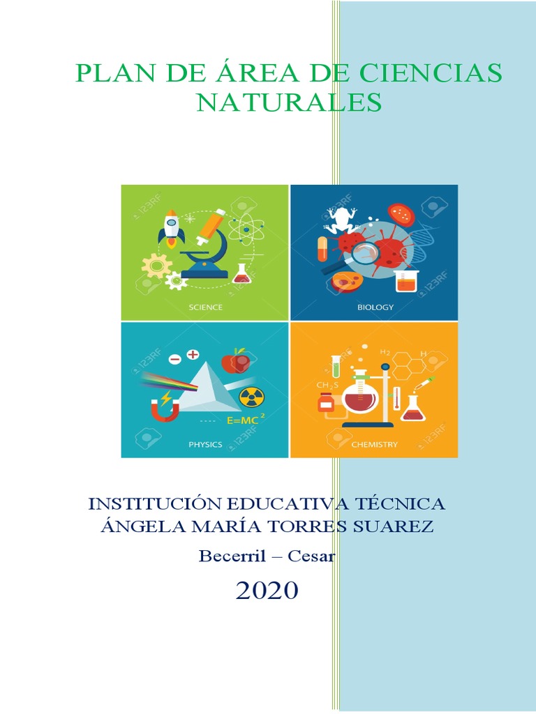 Plan de Area de Ciencias Naturales Definitivo Actualizado (5416) | PDF ...