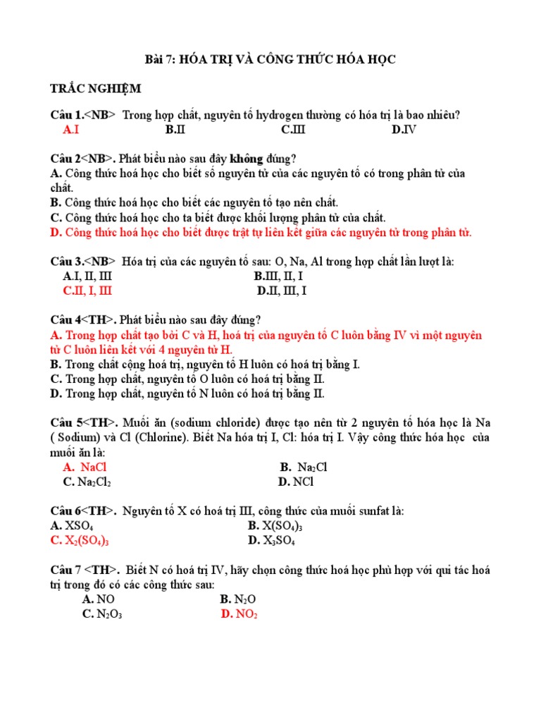 Bài 7 - KHTN - KNTT | PDF