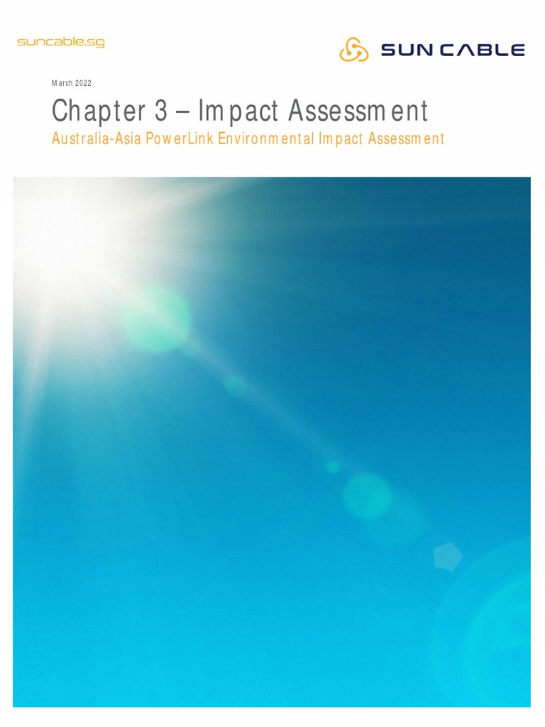 EIS Chapter-03-Impact-Assessment | PDF | Environmental Impact Assessment | Ecology