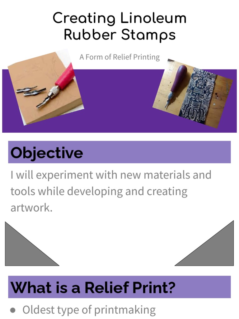Relief Printmaking for Students | PDF | Career & Growth | Art