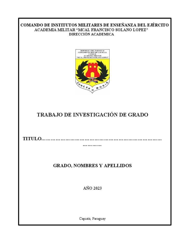 1 - Tig - Academil 2023 | PDF | Conocimiento | Soberanía