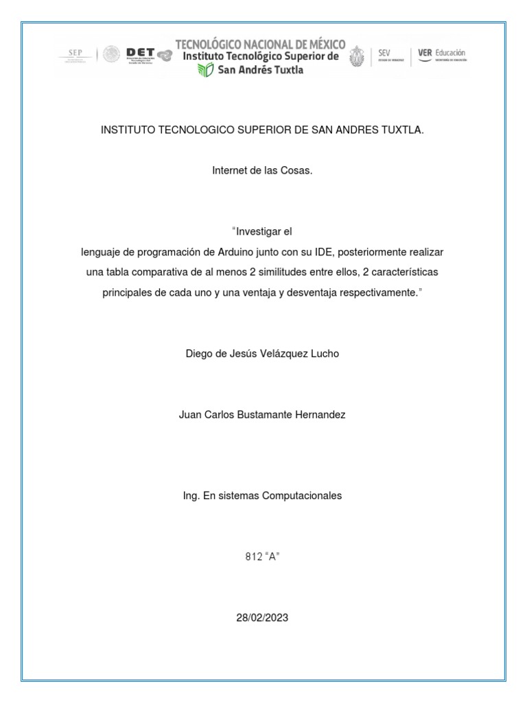 Arduino Ide | PDF | Arduino | Programa de computadora Arduino Ide | PDF | Arduino | Programa de computadora