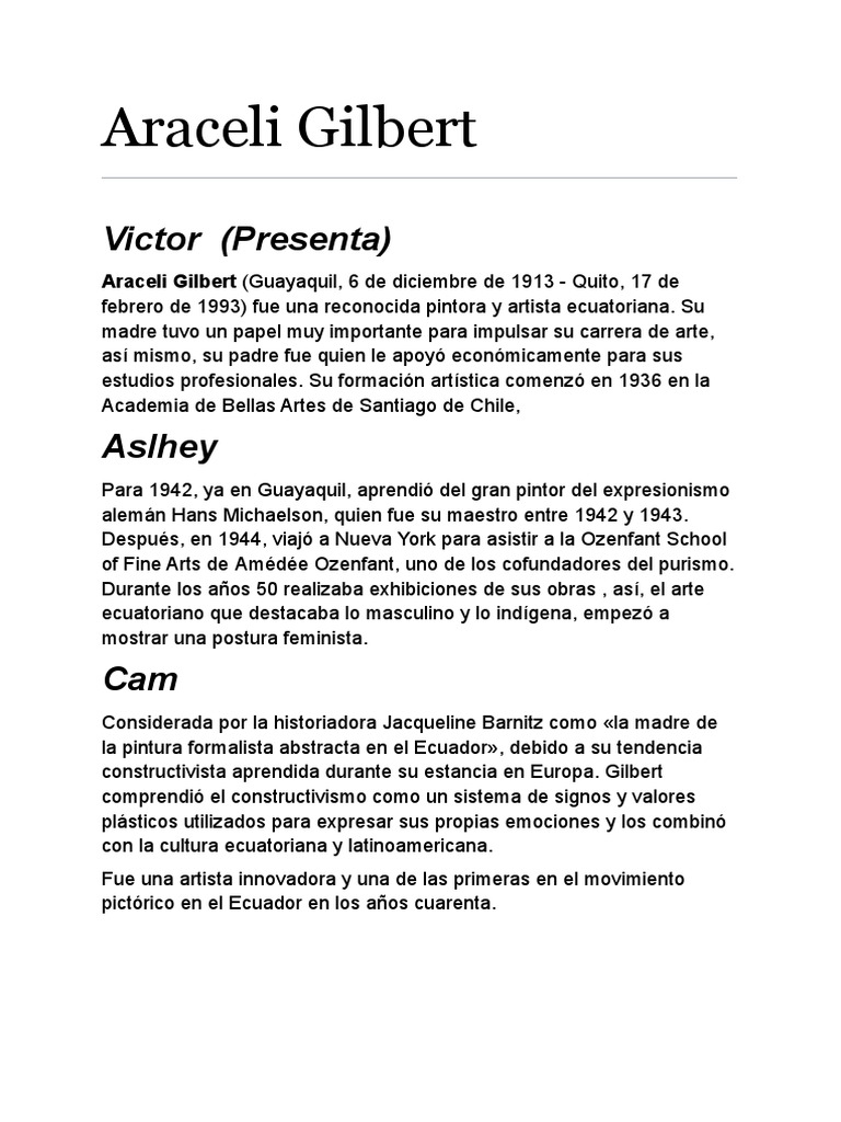 Araceli Gilbert | PDF