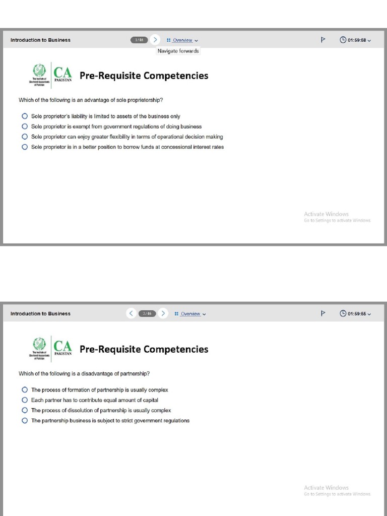 PRC ITB Model Paper ICAP Official | PDF