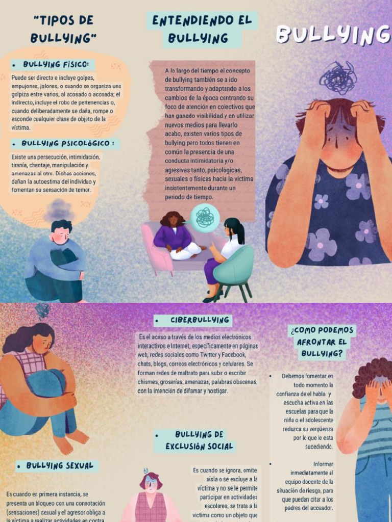 Triptico Sobre El Bullying Pdf