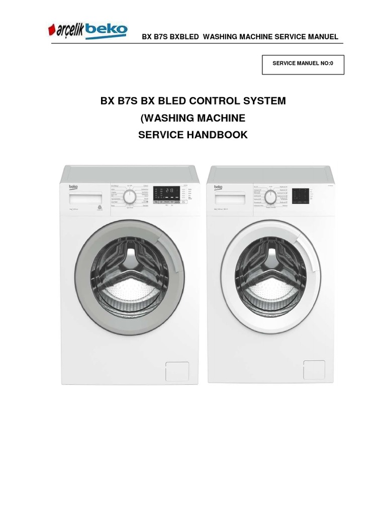 Beko WT Series Manual | PDF | Washing Machine | Laundry