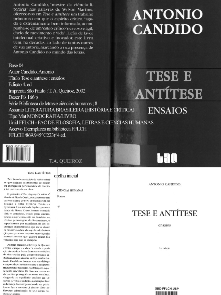 Candido - o Homem Dos Avessos | PDF