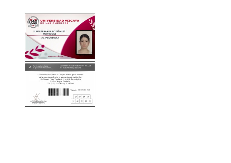 Credencial Fernanda | PDF