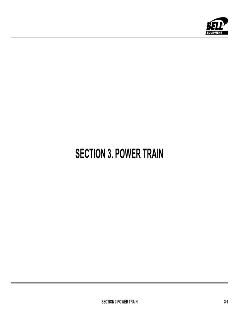 Section 3 - Powertrain | PDF | Axle | Screw
