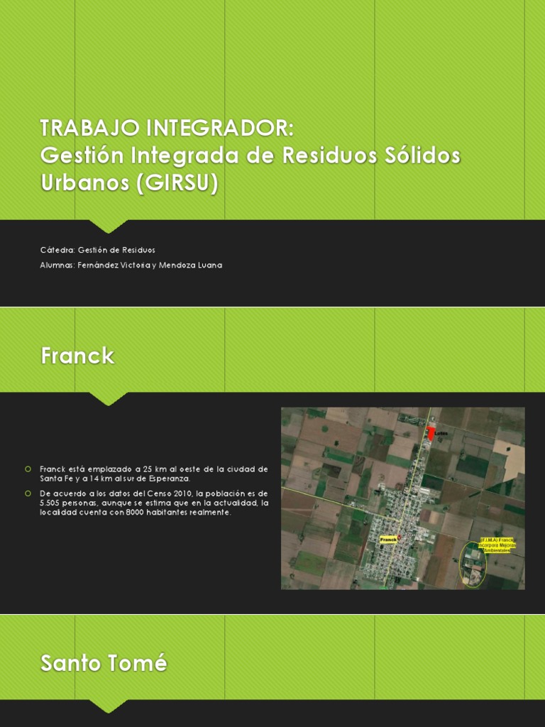 Trabajo Integrador | PDF | Residuos | Compost
