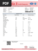 Hematology Form | PDF | Vertebrates | Medicine