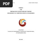 Final Year Project Report Format PDF | PDF | Thesis | Paragraph