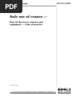 BS 7121-1 Code of Practice For Safe Use of Crane PDF | PDF