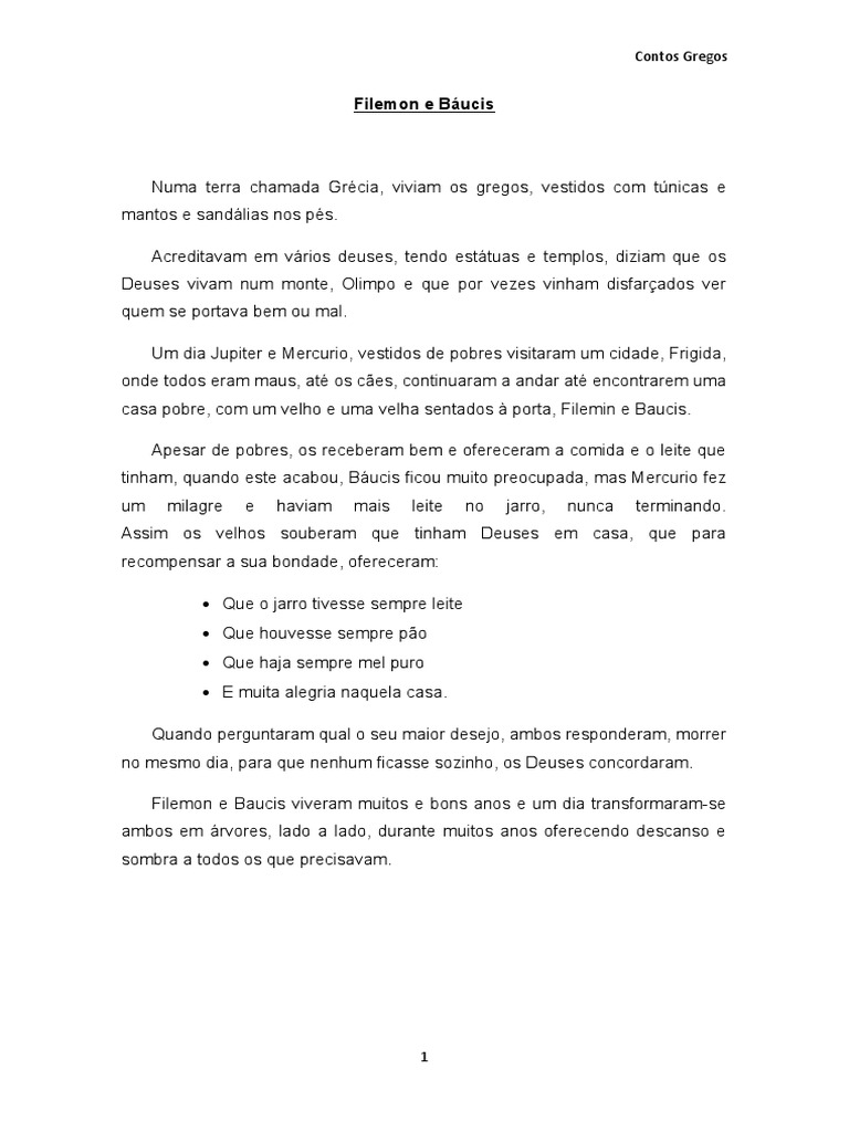 Contos Gregos: Histórias de Deuses, Heróis e Aventuras Épicas | PDF ...