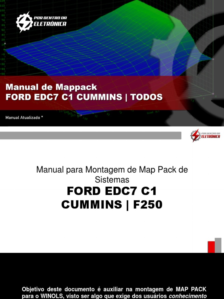 Manual Padrões de Mapas Ford e VW Motores Cummins Edc7 Todos | PDF ...