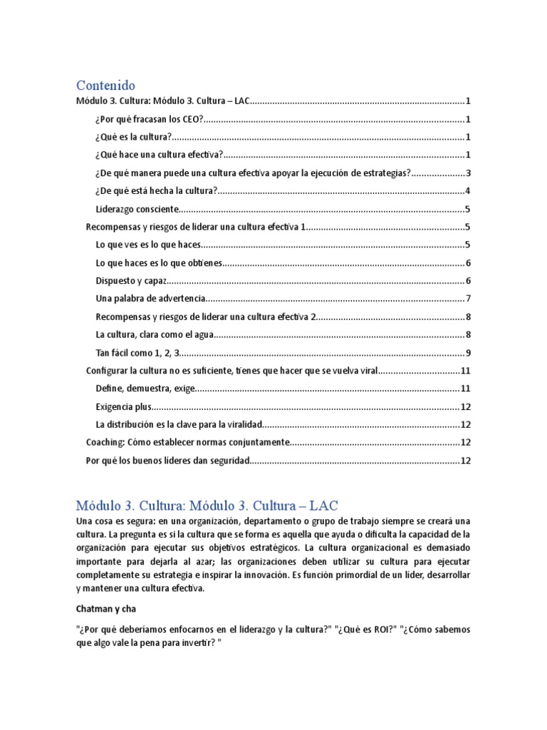 Guia Personal Modulo 3 | PDF | Liderazgo | Comportamiento