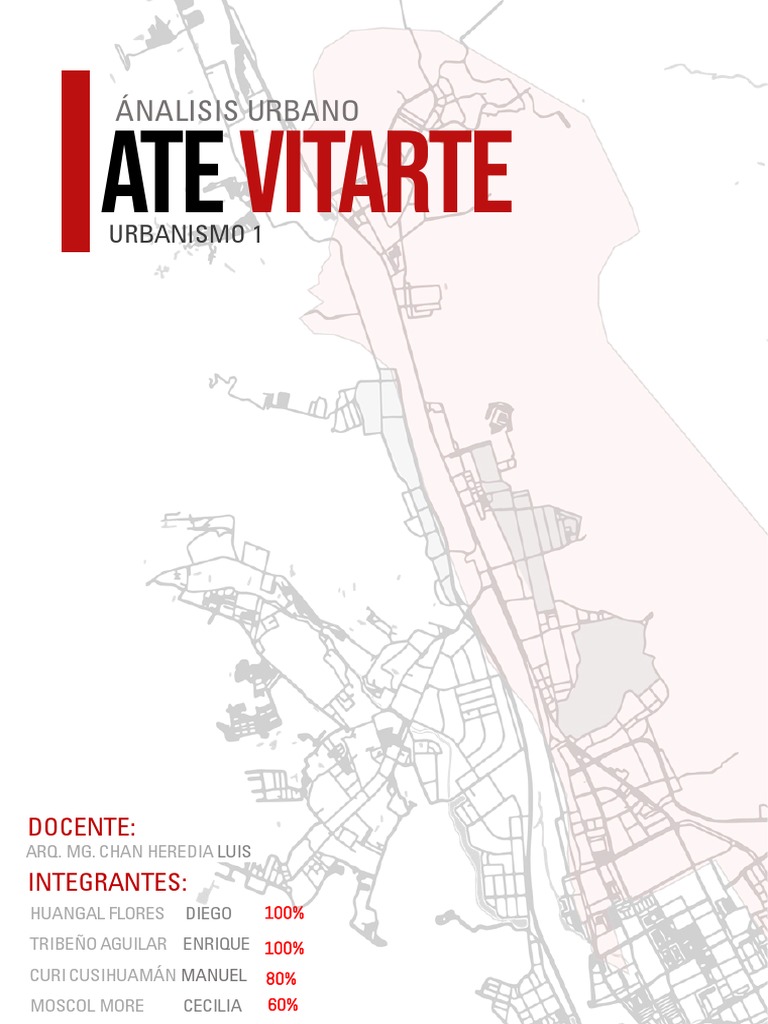 Análisis Urbano del Distrito de Ate Vitarte | PDF | Perú | América del Sur