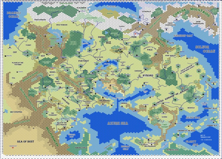 The Map of Greyhawk | PDF