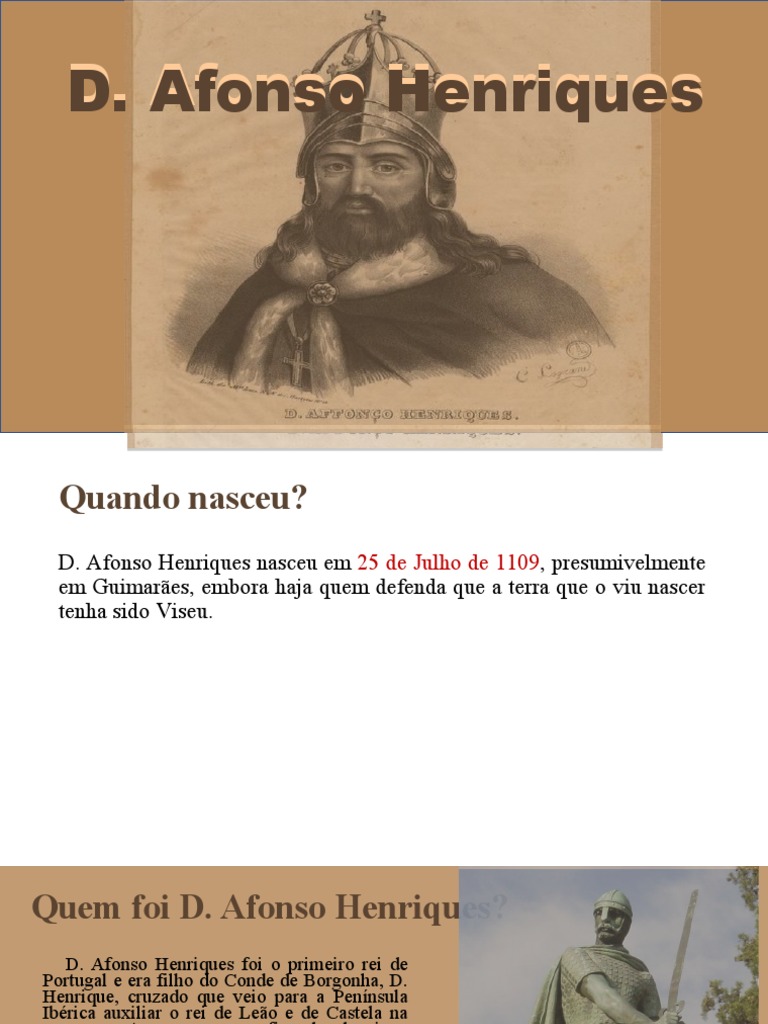 D. Afonso Henriqies - Odp | PDF