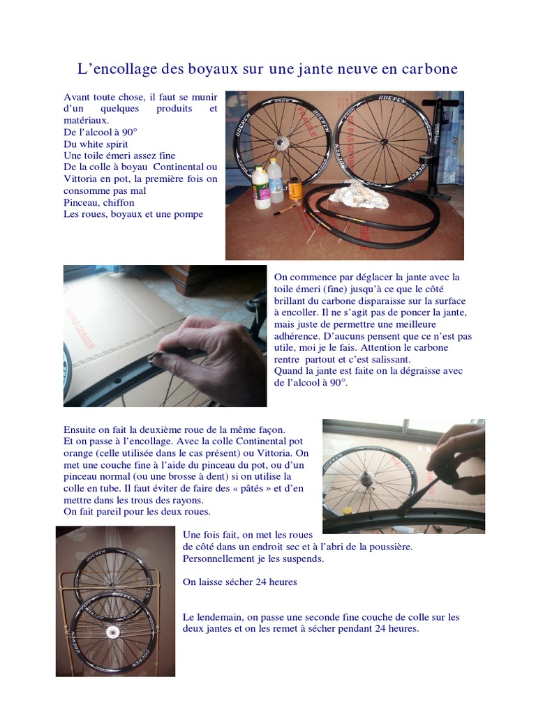 Collage Boyaux | PDF | Technologie des véhicules | Roue