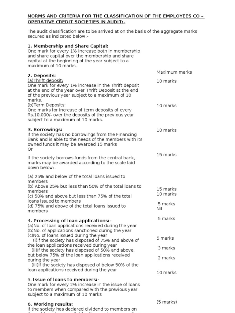 Classification | PDF | Savings And Loan Association | Loans