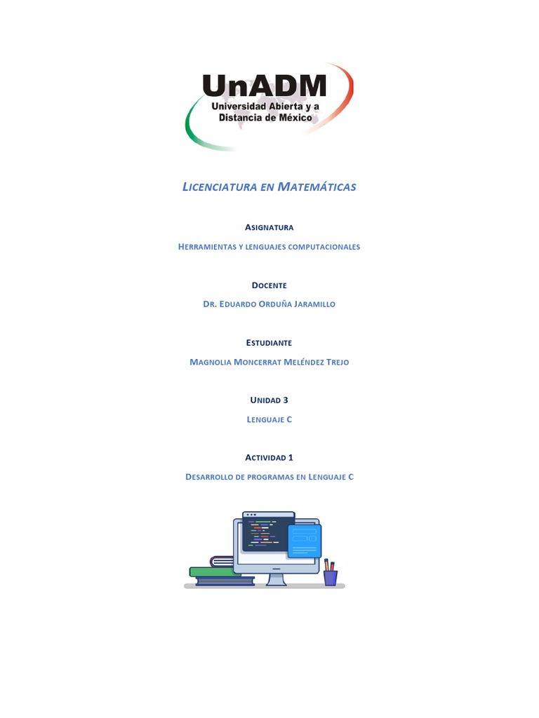 Documento 11 PDF | PDF | C (lenguaje de programación) | C