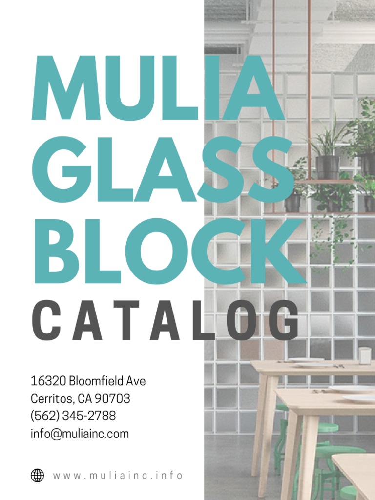 Mulia Glass Block-Catalog PDF | PDF
