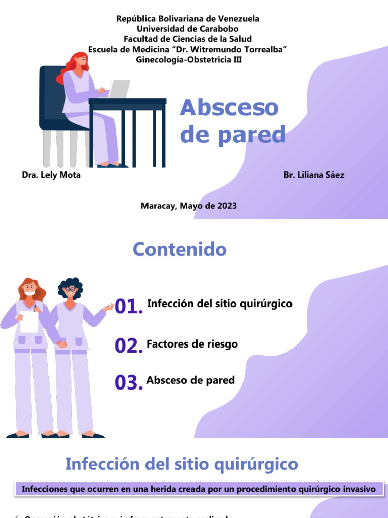 Absceso de Pared | PDF | Infección | Cirugía