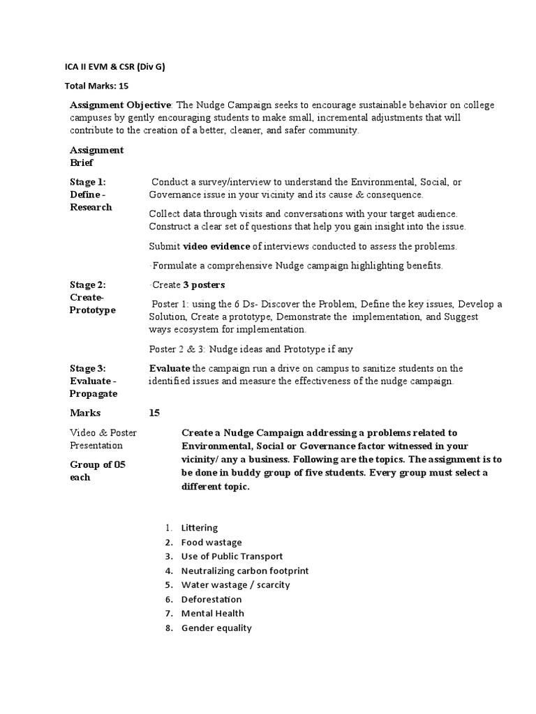 Assignment II Div G | PDF | Governance | Prototype Assignment II Div G | PDF | Governance | Prototype