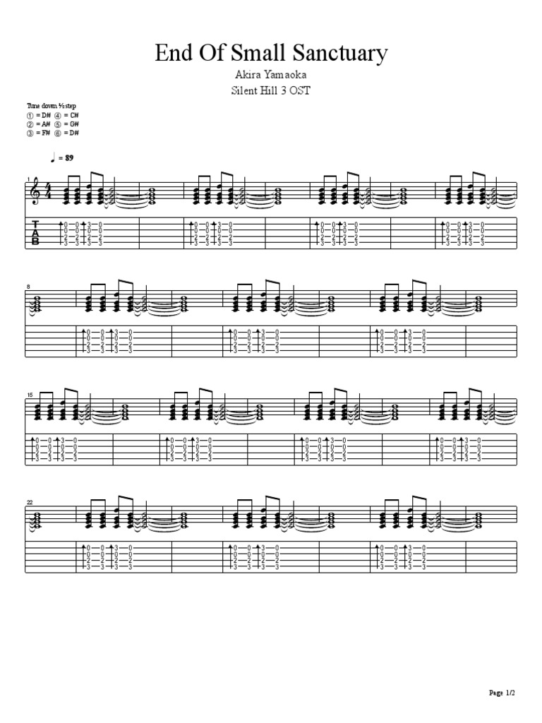 Yamaoka, Akira - End of Small Sanctuary | PDF