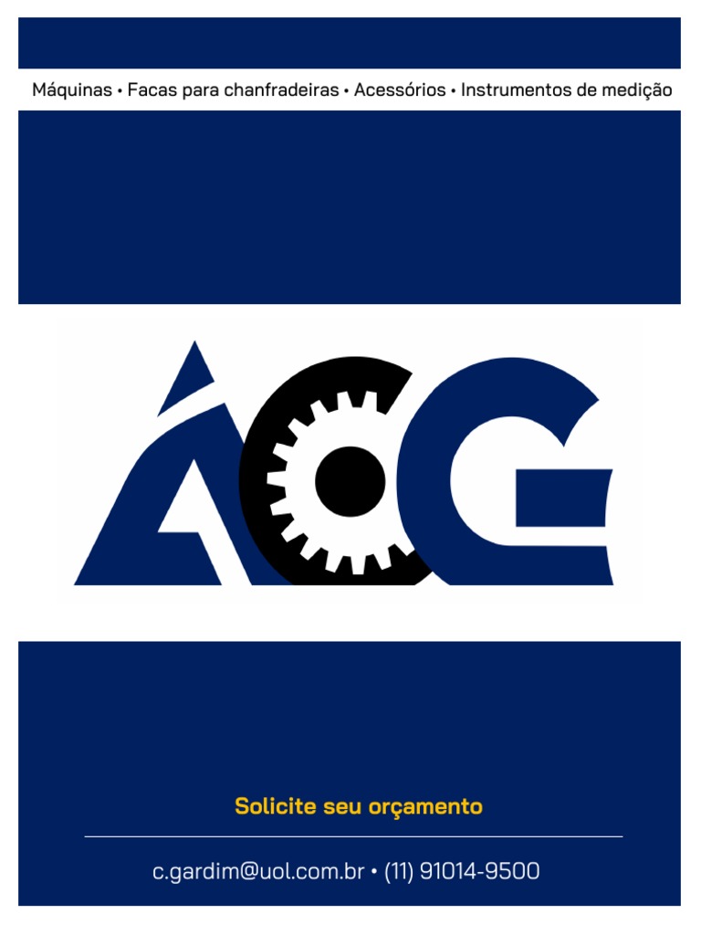 Catálogo de Produtos - ACG - Máquinas PDF | PDF | Ciências Físicas