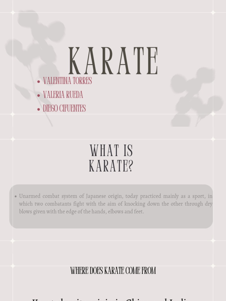 KARATE | PDF