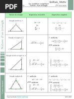 Résumé des Nombres Complexes 2 Bac | PDF | Nombre complexe | Algèbre ...