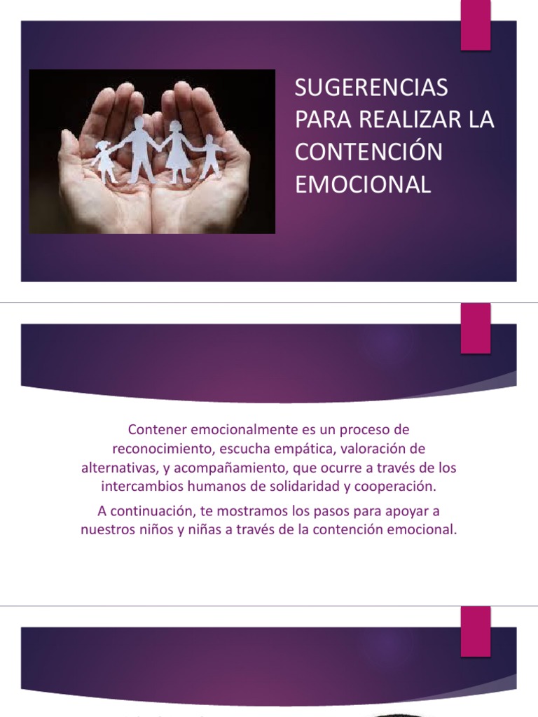 Contención emocional séptima entrega.pdf | PDF