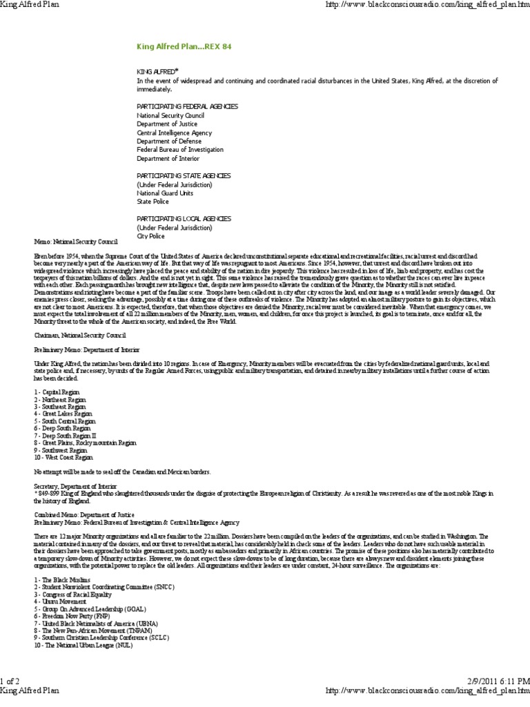 King Alfred Plan | Student Nonviolent Coordinating Committee | The ...