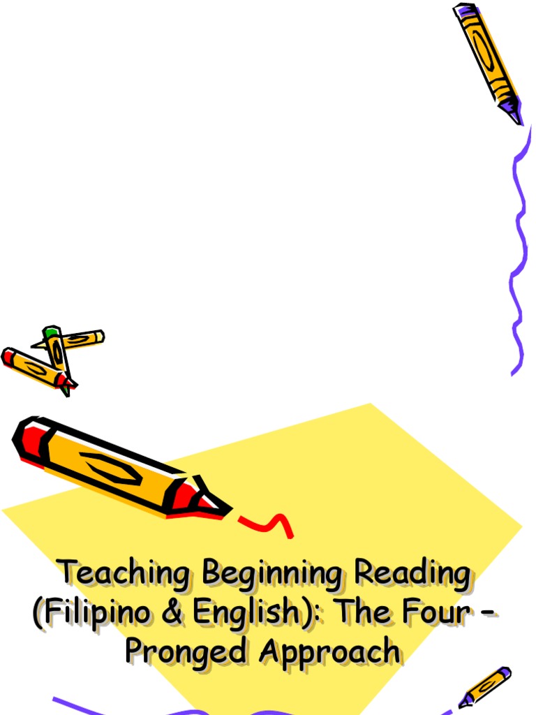 Teaching Beginning Reading - Filipino - English - The Four Pronged ...