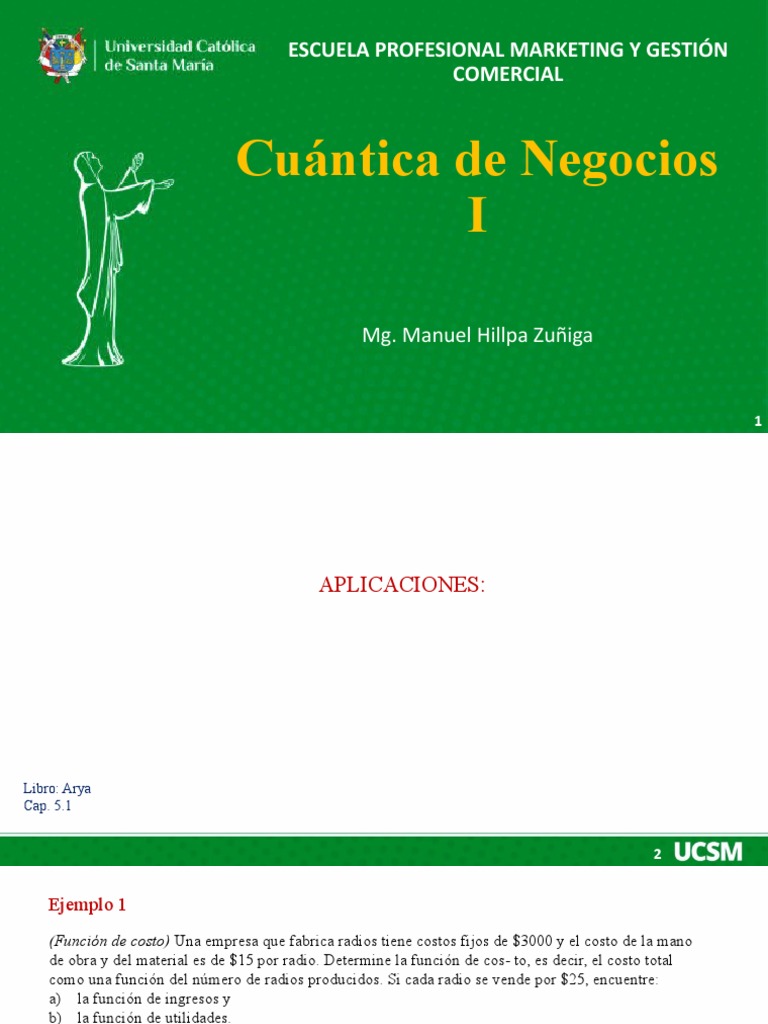 Funciones Aplicaciones - Complemento 1 | PDF