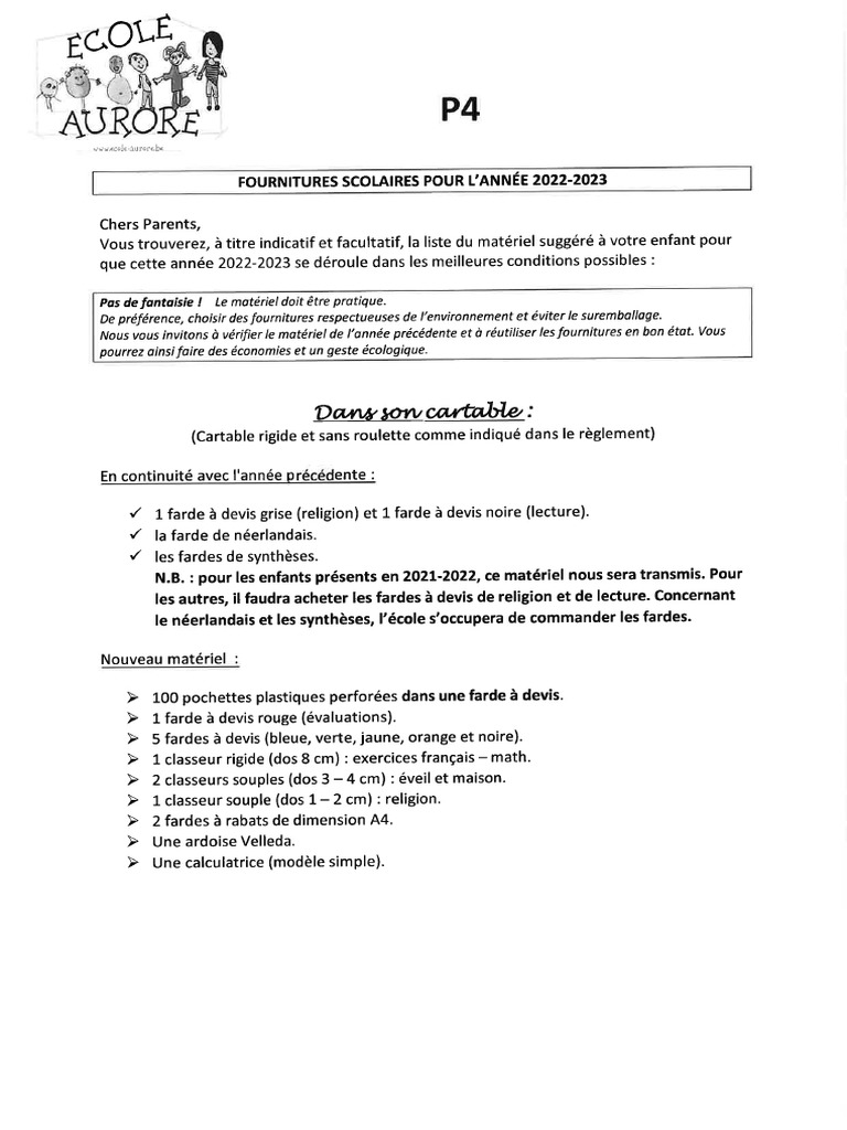 4eme Primaire PDF | PDF