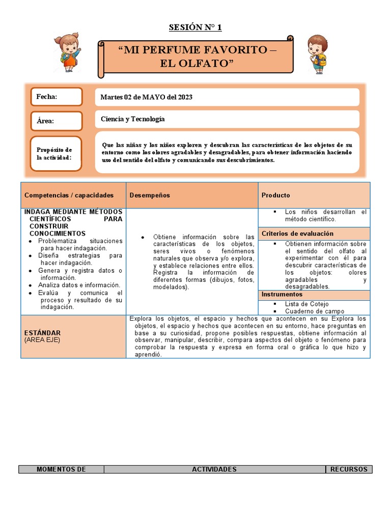 SESIÓN 3 Rocio | PDF | Evaluación | Aprendizaje