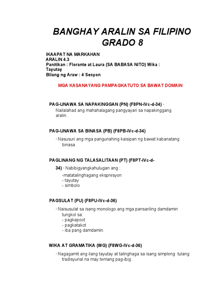 4.3 Sa Babasa Nito | PDF
