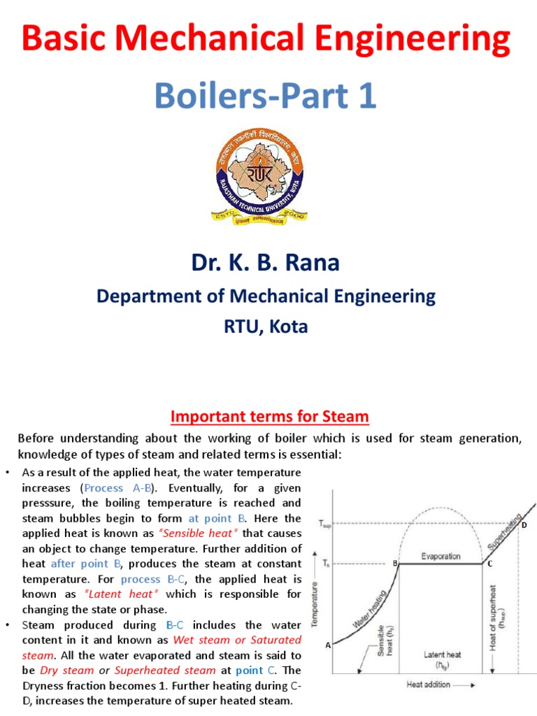 BME Boilers - Part 1 | PDF | Boiler | Steam