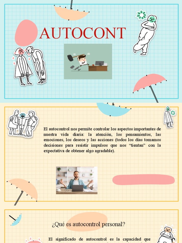 Autocontrol y Autoconciencia | PDF | Aprendizaje | Las emociones