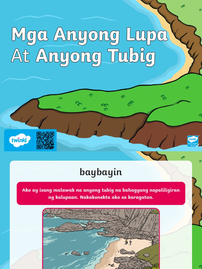 T 1659105830 Mga Anyong Lupa at Anyong Tubig - Ver - 2 | PDF