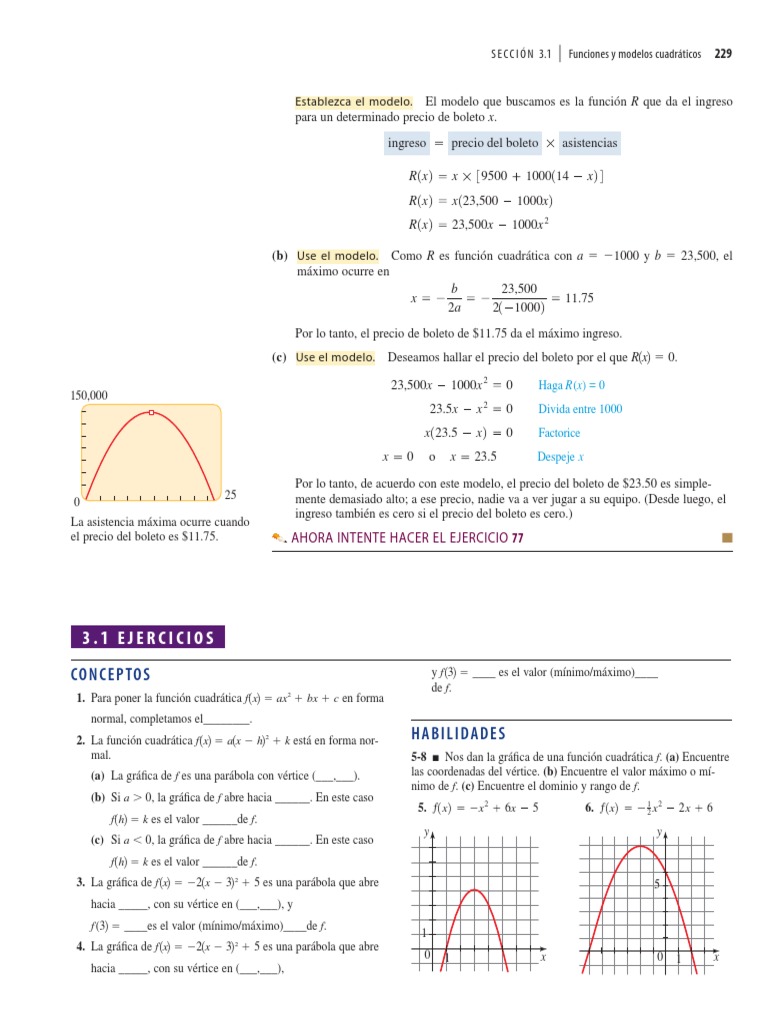 MAT-119-T Clase 06 13 3.10 Funciones y Modelos Cuadráticos - ASIGNACION ...