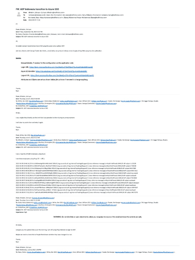 AAD Configuration Reference PDF | PDF