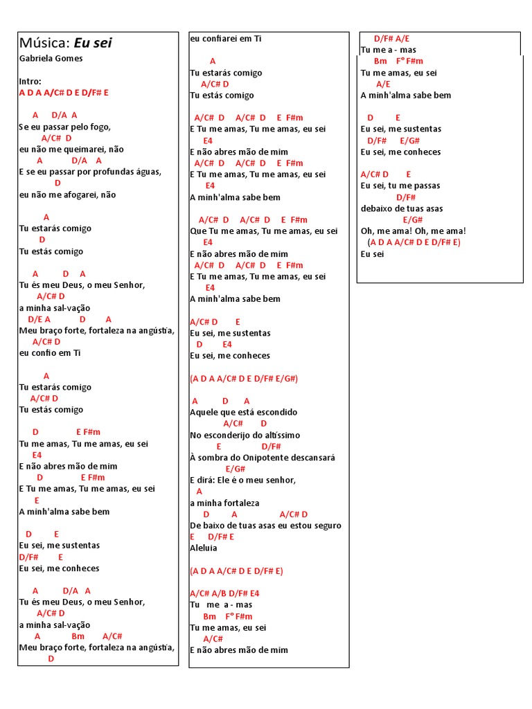 Gospel Song of Faith and Love | PDF | Language Arts & Discipline