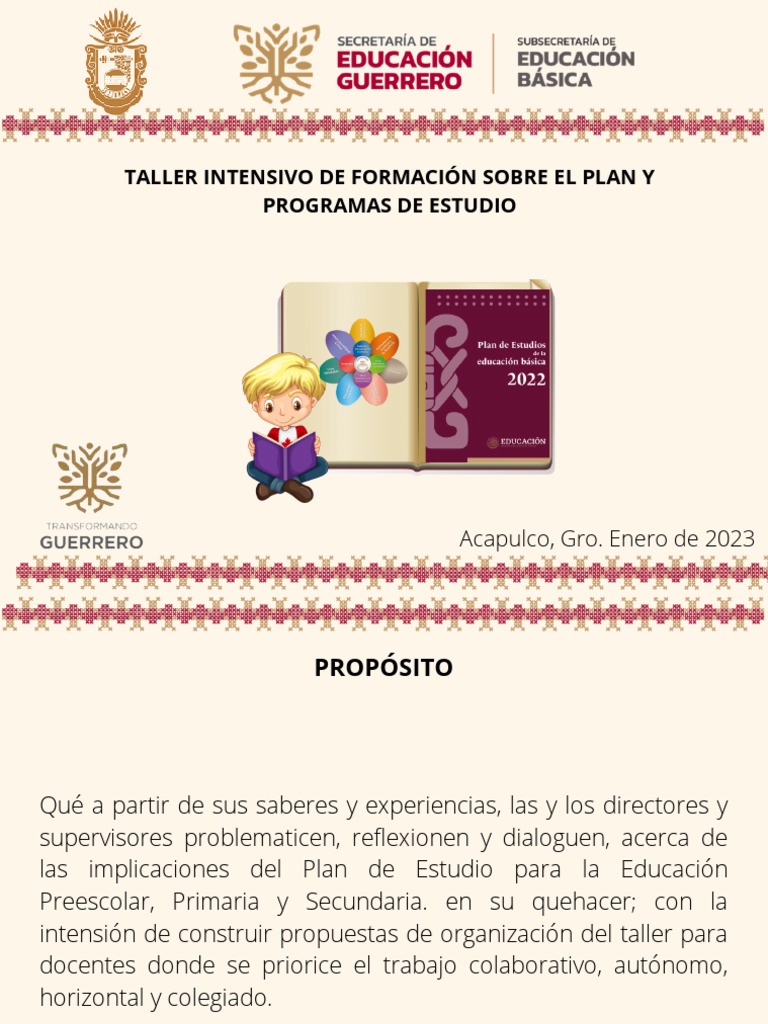 2 Taller Intensivo DIRECTIVOS | PDF | Plan de estudios | Aprendizaje