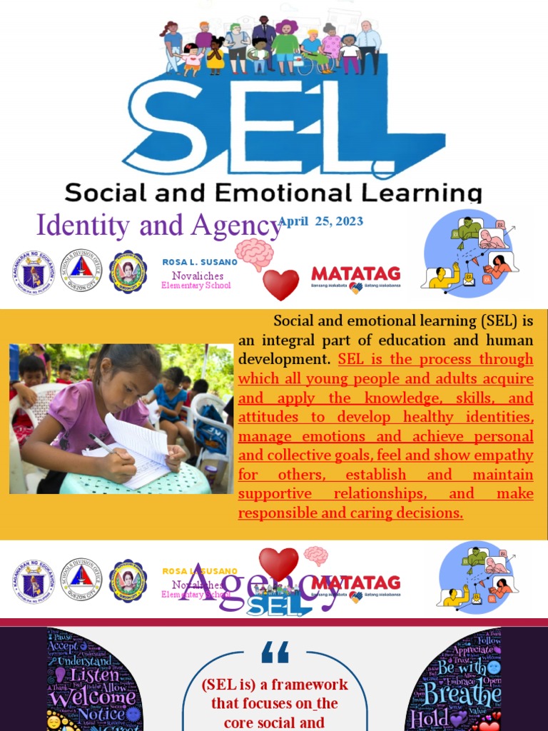 SEL Presentation Identity and Agency | PDF | Psychological Resilience ...