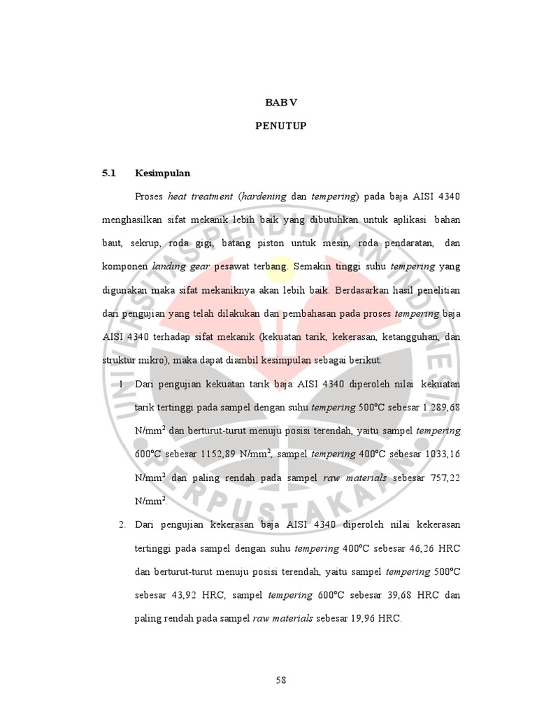 Bab V | PDF | Teknologi & Rekayasa